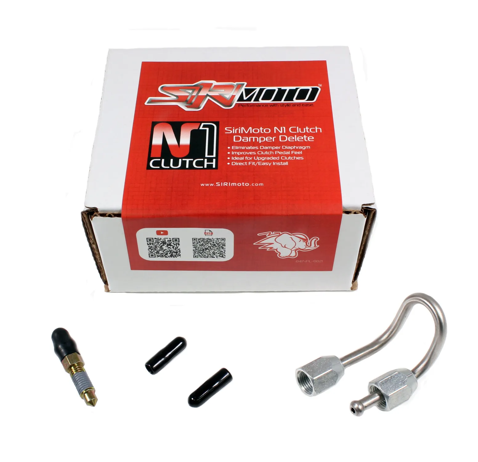 SiriMoto N1 Clutch Master Cylinder CMC Damper Delete / Bypass Kit for ...