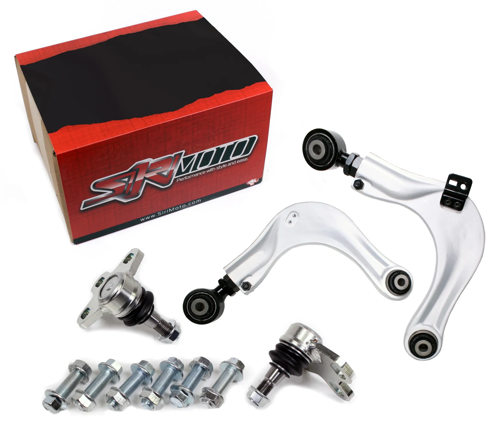 SiriMoto Front and Rear Camber Kit Combo for 2020 Honda Accord